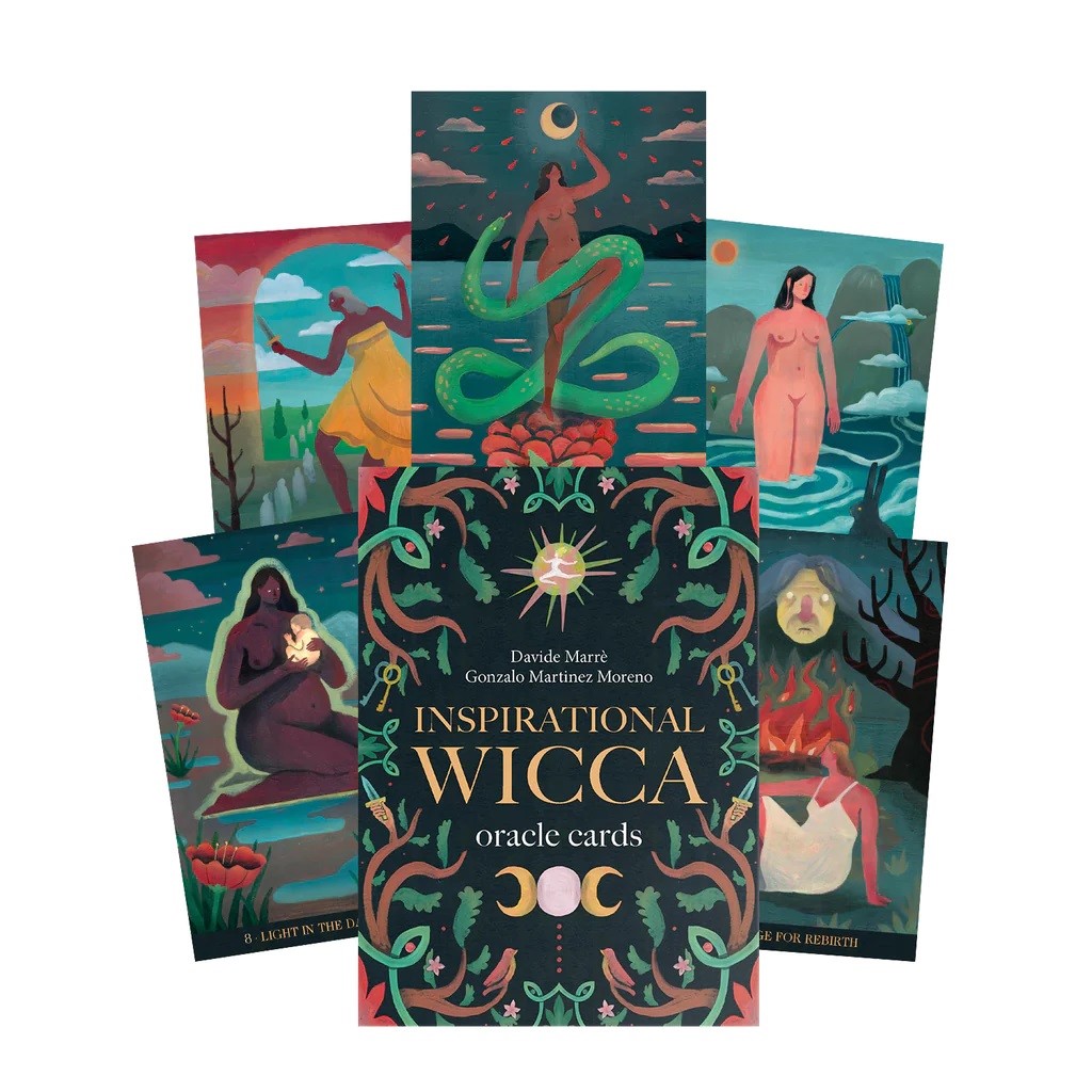 Inspirational Wicca Oracle Cards Tarothuset
